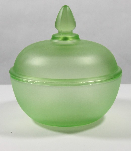 2539 Powder Pot - Glass Trinket Sets